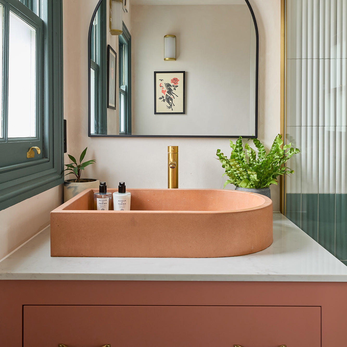 Bespoke Arch Concrete Sink, North London – Smith & Goat